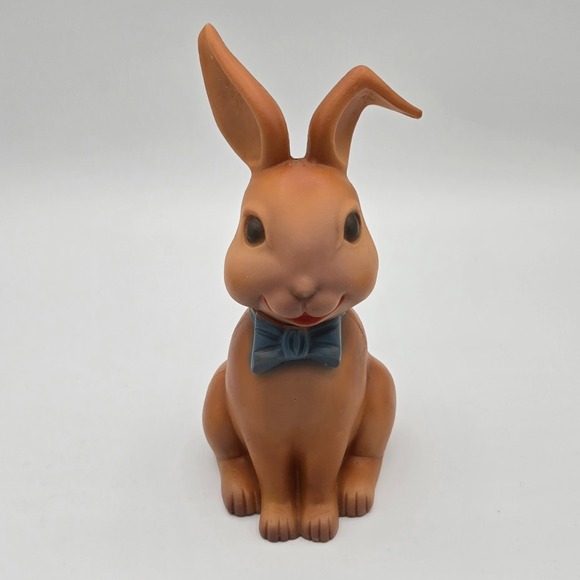 Office | Rare Vtg 6s Salesman Sample Bunny Rabbit Coin Bank Plastic ...